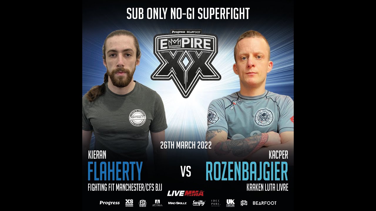 EG20 - Kieran Flaherty (Fighting Fit Manchester/CFS BJJ) vs Kacper Rozenbajgier (Kraken Luta ...