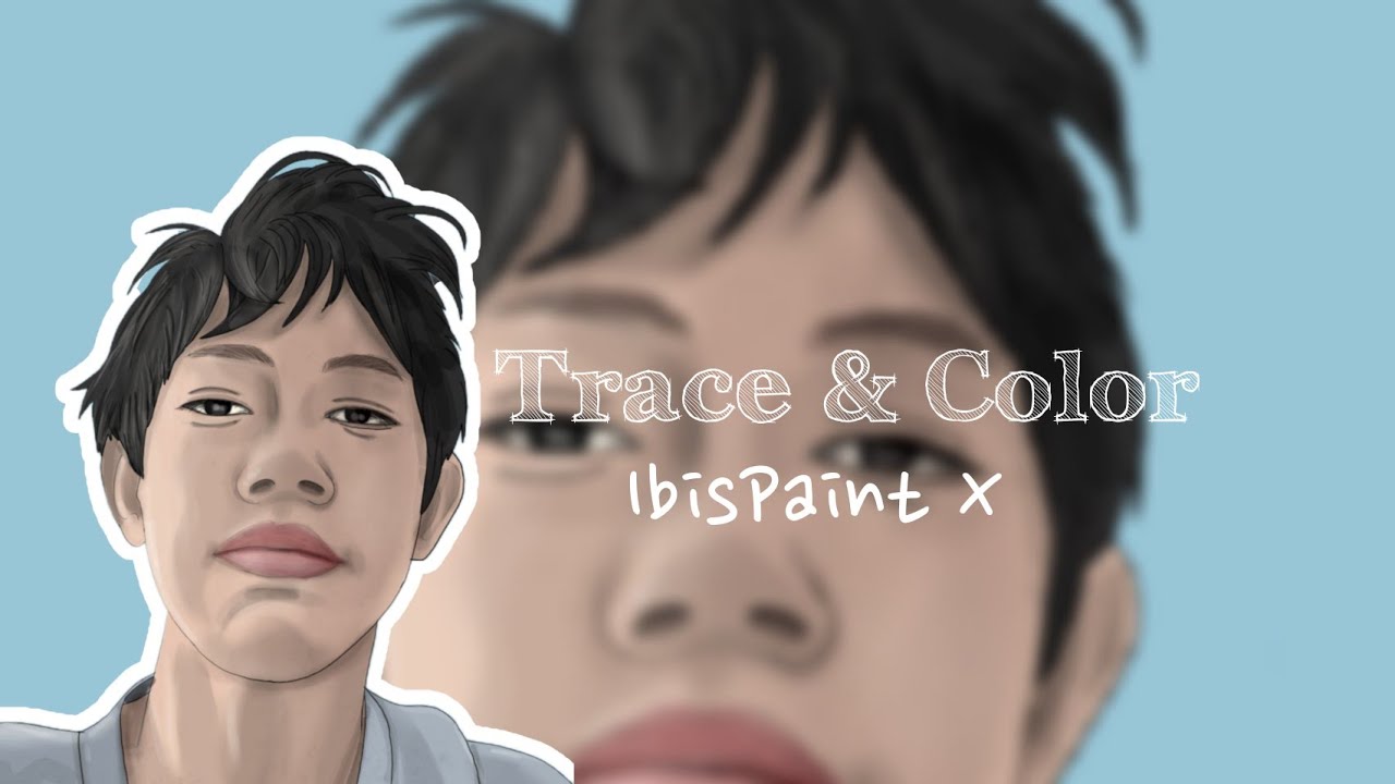 Trace & Color l IbisPaint X l How to color - YouTube