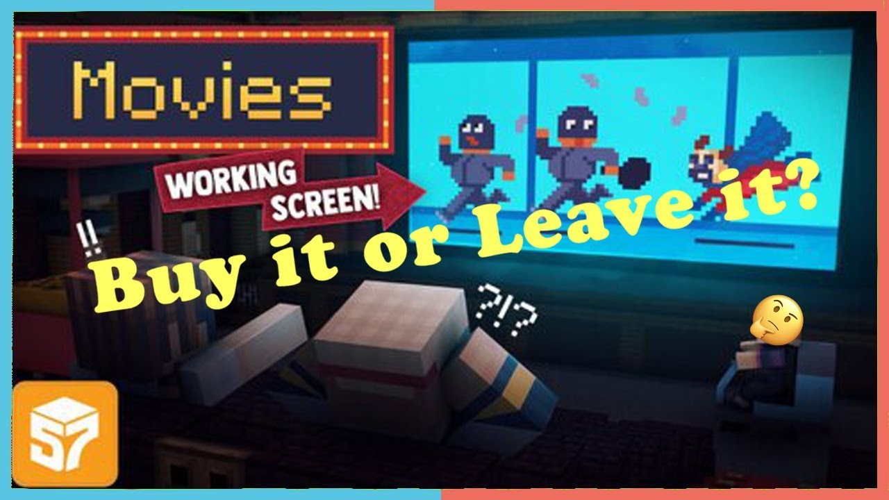 Movies Minecraft Bedrock Mod Review - YouTube