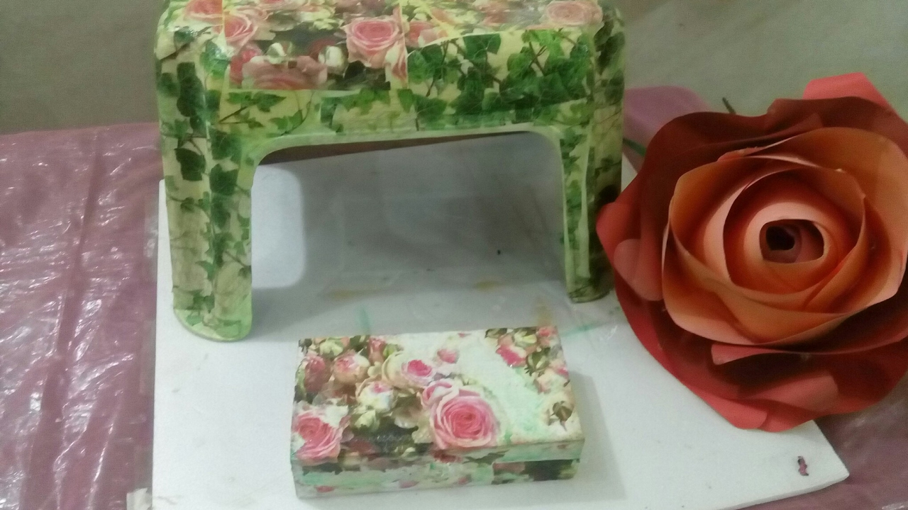 Decoupage tutorial for beginners - DIY. How to decoupage a box. - YouTube