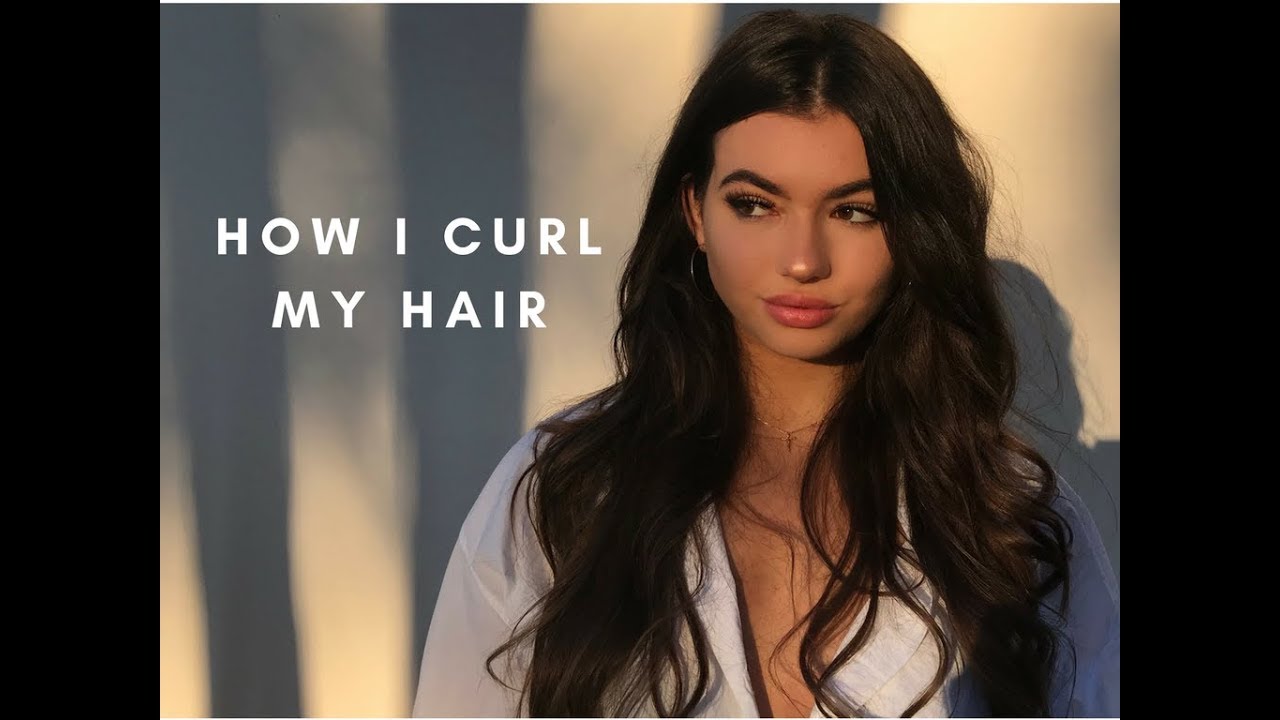EASY CURLS HAIR TUTORIAL HEATHER FABER ♡ - YouTube
