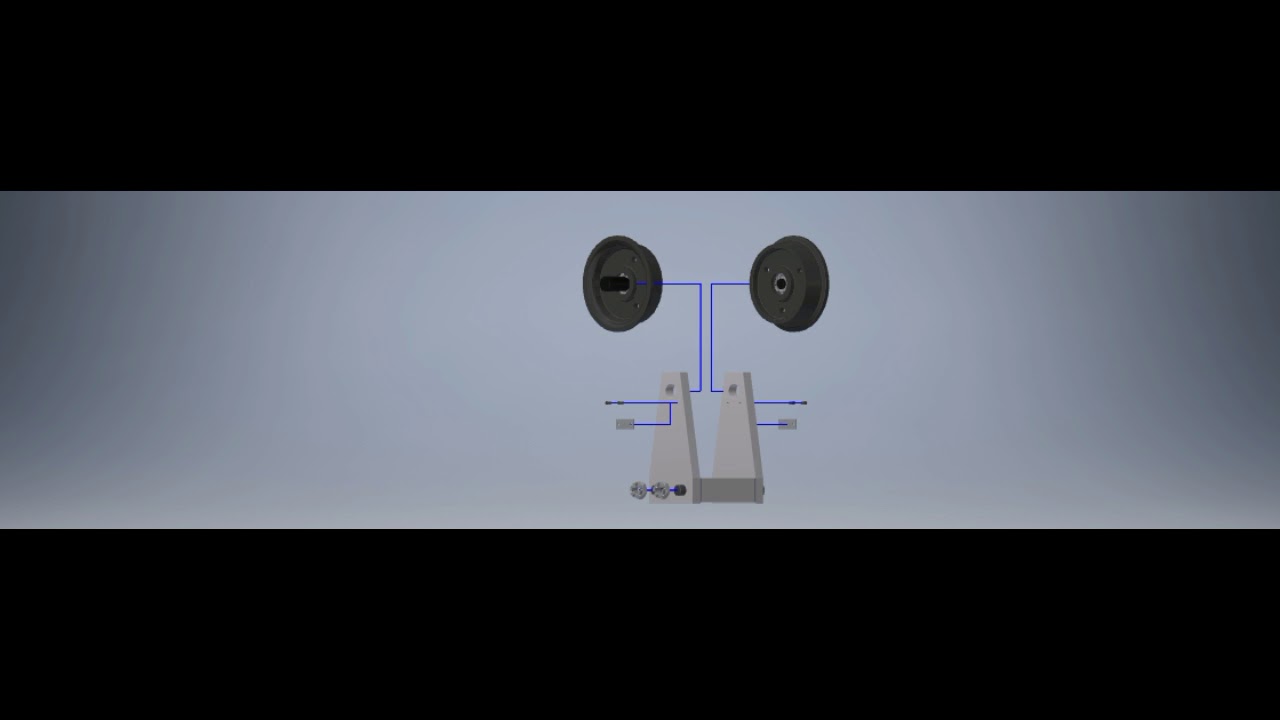 inventor presentation - trolley assy - YouTube