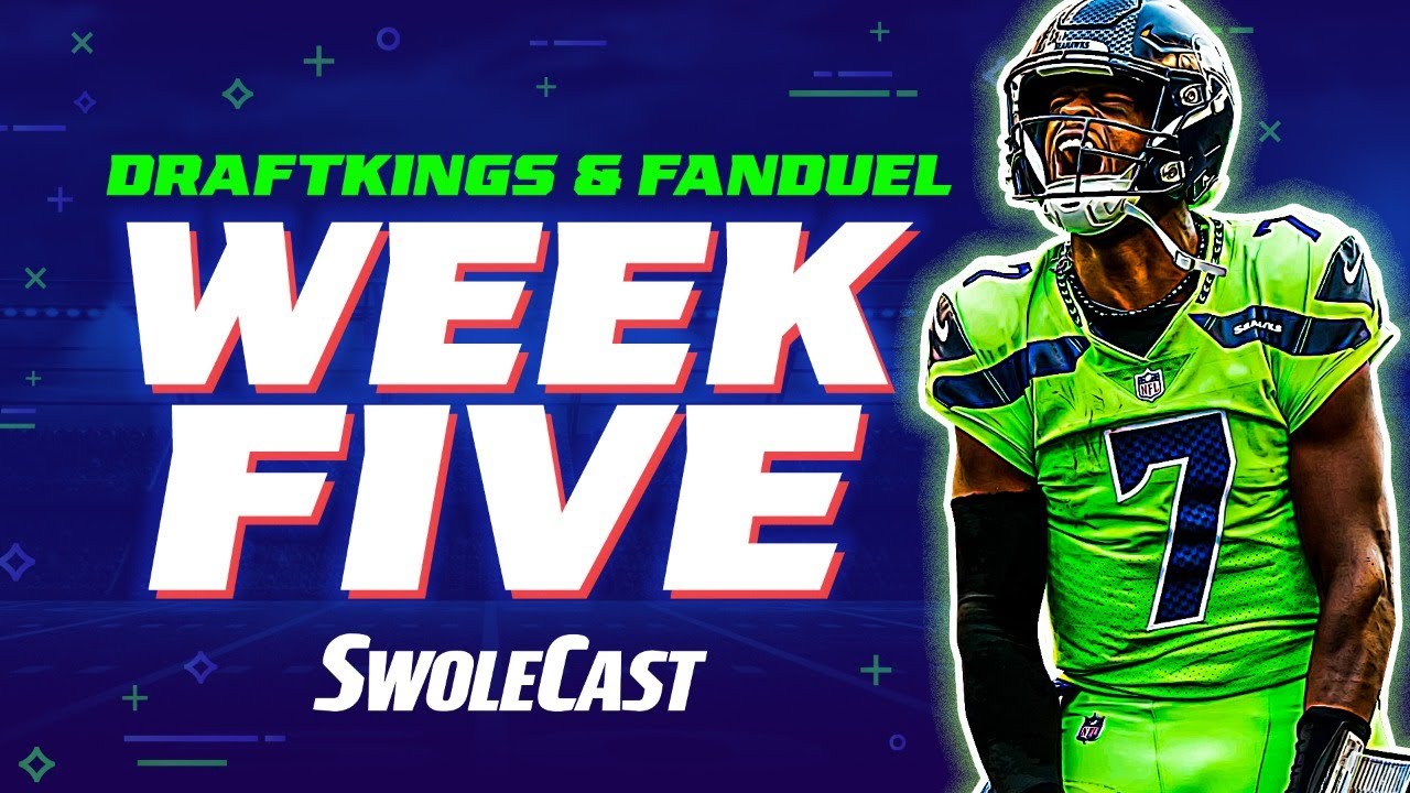 DRAFTKINGS NFL WEEK 5 - 2022 DFS FANTASY FOOTBALL - YouTube