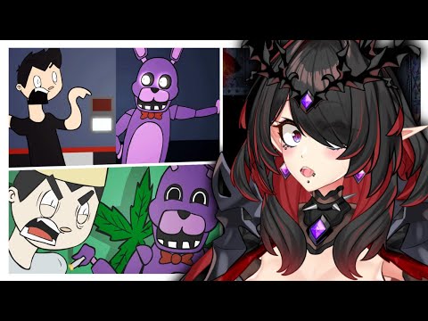 Reacting To Markiplier's Five Nights at Freddy's ANIMATED