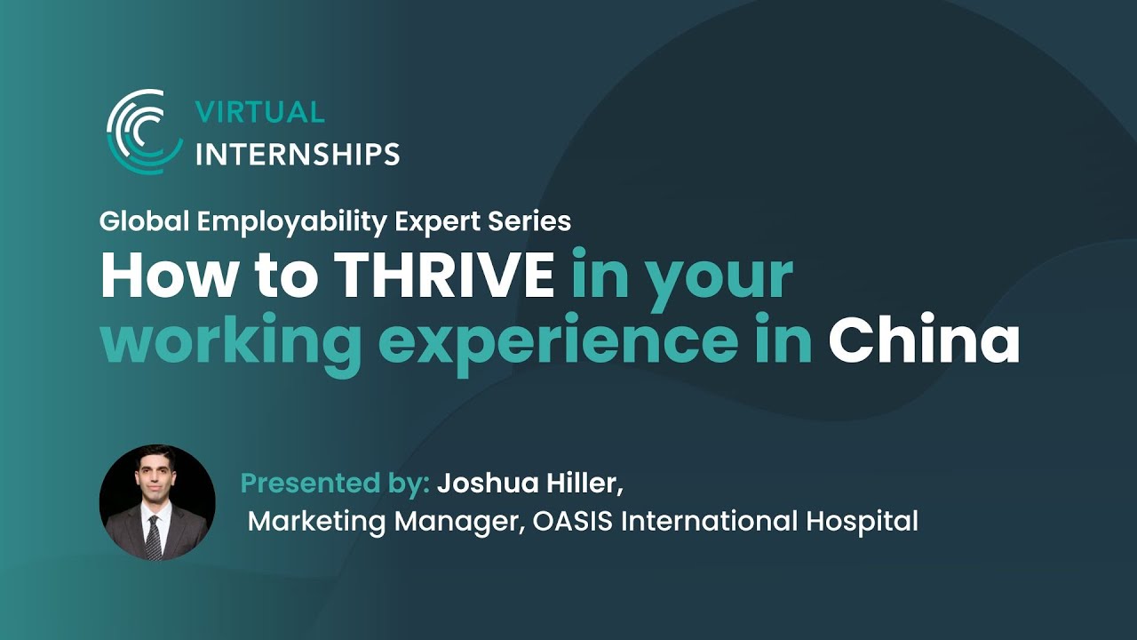 How to THRIVE in your working experience in China - YouTube