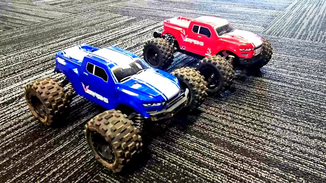 Redcat Volcano 16 Upgraded 3S run (Blackzon Slyder, Haiboxing 16) - YouTube