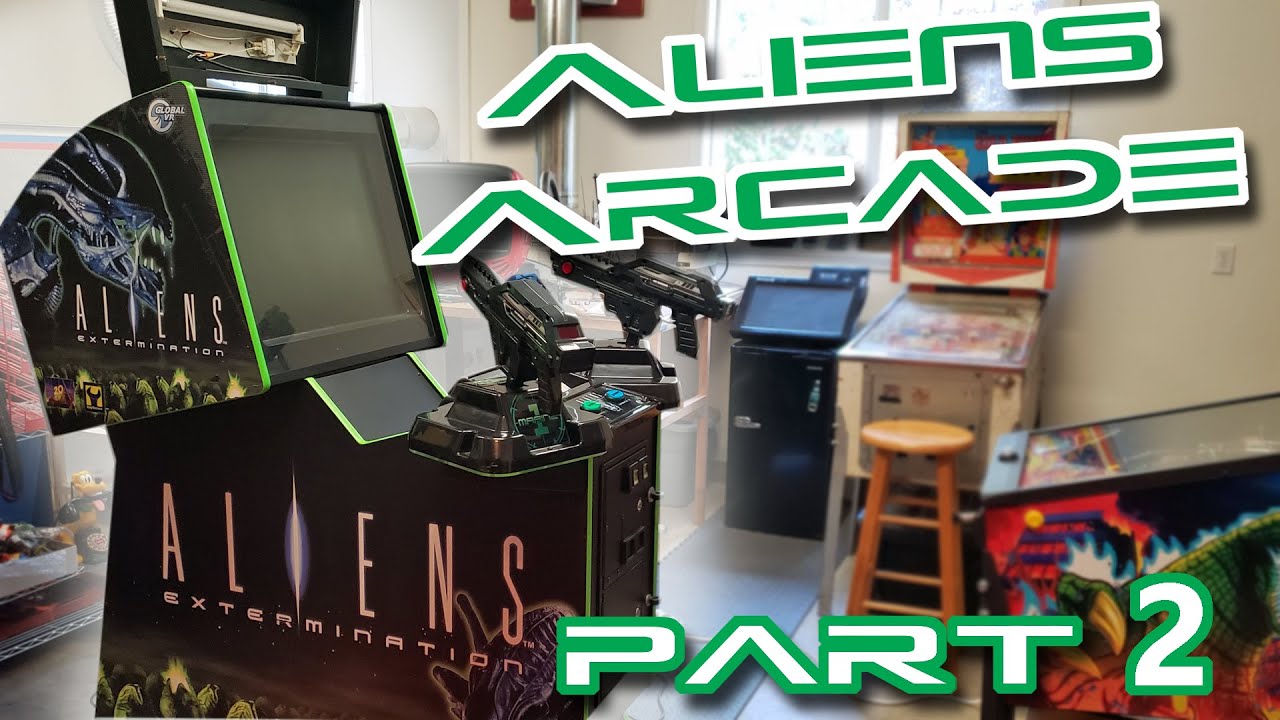 Aliens Extermination Arcade! Not a Restoration (Part 2) #garagecade ...