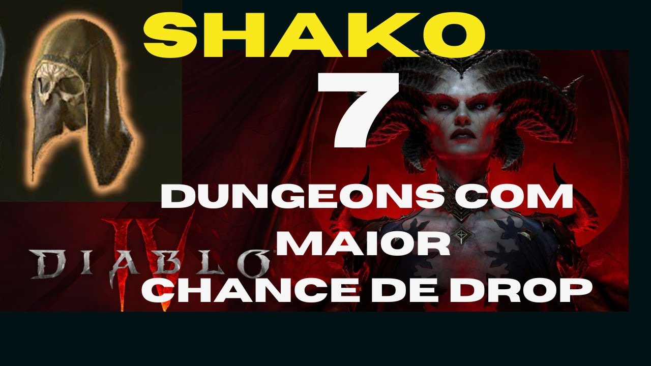 Onde dropa o Shako em Diablo 4 - YouTube