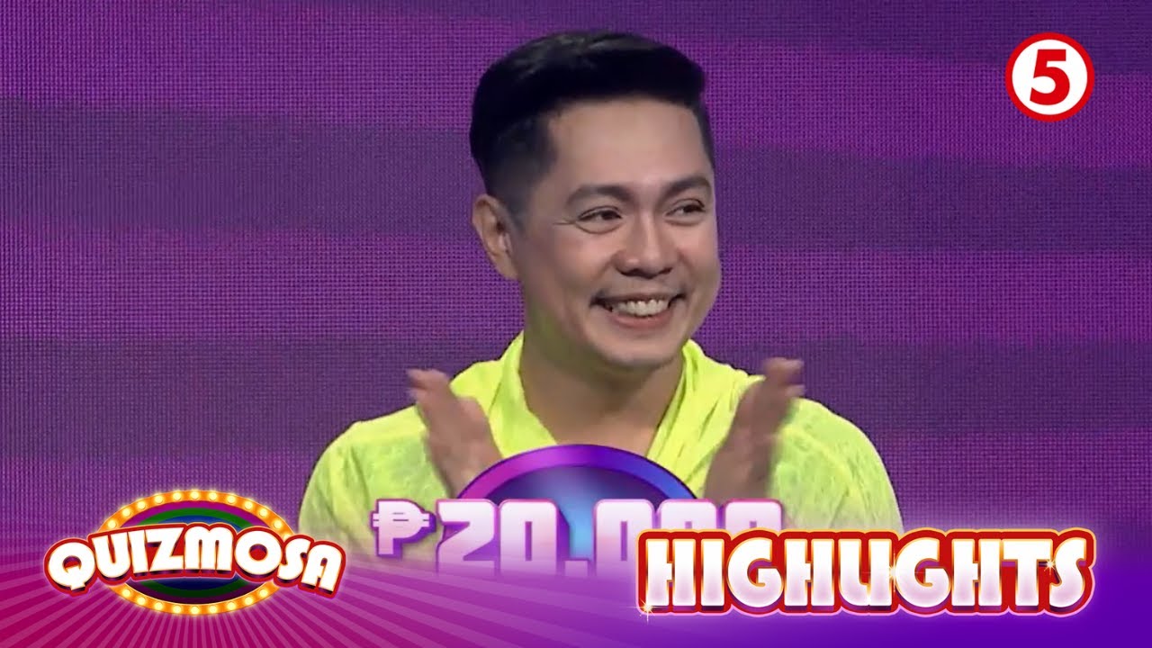 QUIZMOSA | DJ Onse, hindi na-onse sa P20,000 cash na panalo sa Quizmosa ...