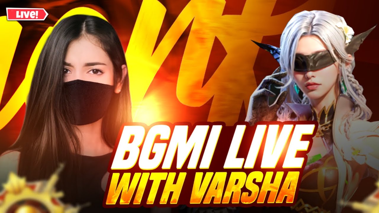 🔴CHILL NIGHT STREAM GAMEPLAY | BGMI | ROAD TO 4K subs | #VARSHAisLive # ...