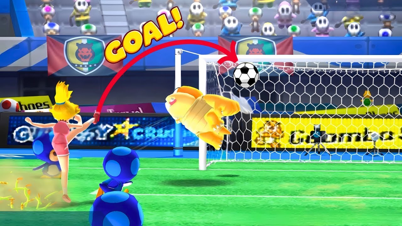 Peach's Perfect Play Dominating the Field in Mario Sports Superstars ...