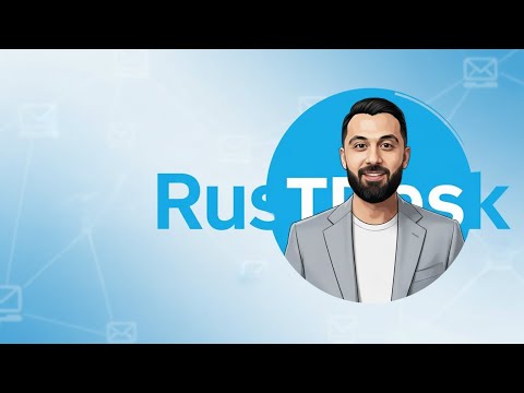 أفضل بديل لANYDESK شرح برنامج RustDesk للتحكم عن بُعد مجانًا مفتوح المصدر 2025