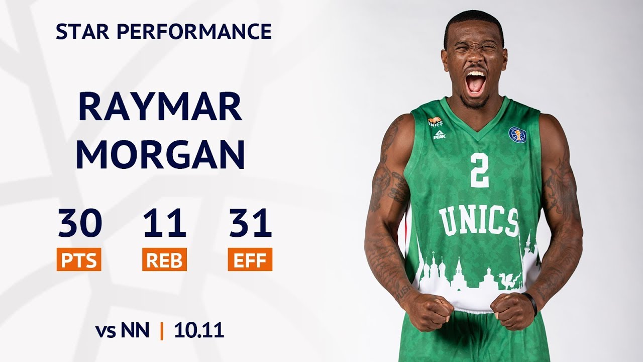 Star Performance. Raymar Morgan scores 30 PTS, helps UNICS to beat ...
