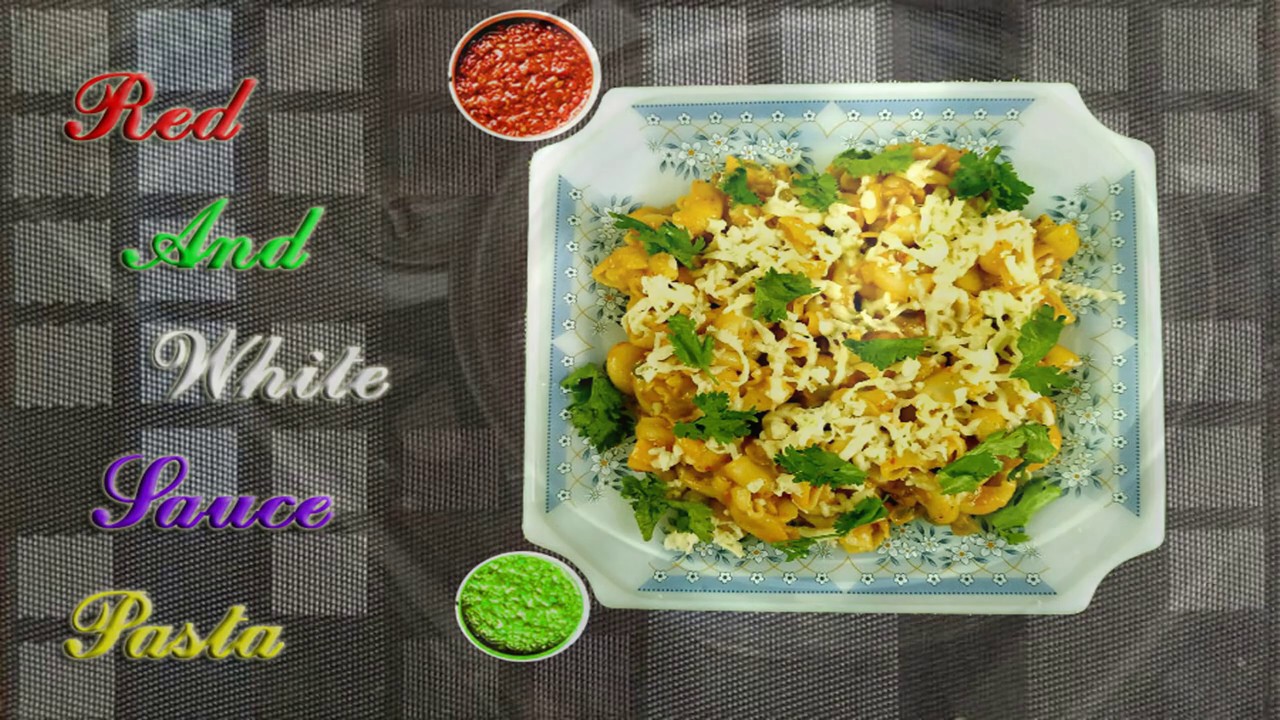 WHITE & RED SAUCE PASTA - YouTube