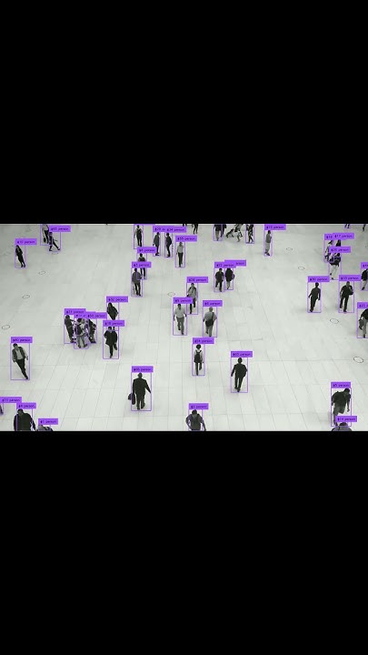 OpenCV People Counting with python #shorts - YouTube