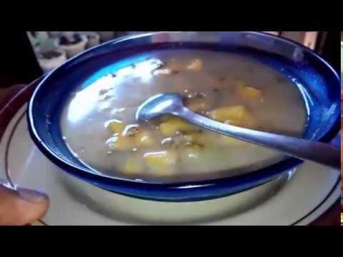 Resep Membuat Bubur Kacang Hijau (Dicampur Nangka+Ketela Pohon) - YouTube