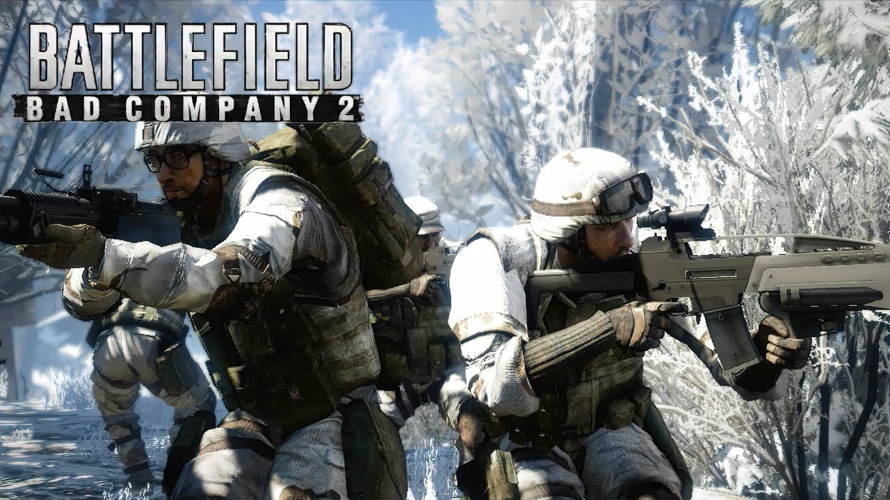 Action Packed Combat in Arctic | Battlefield Bad Company 2 | Cold War ...