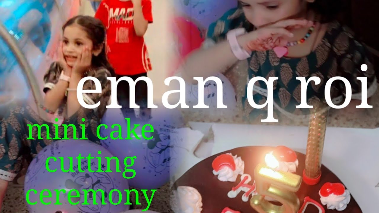 Eman ka galat cake agya || mood off || - YouTube