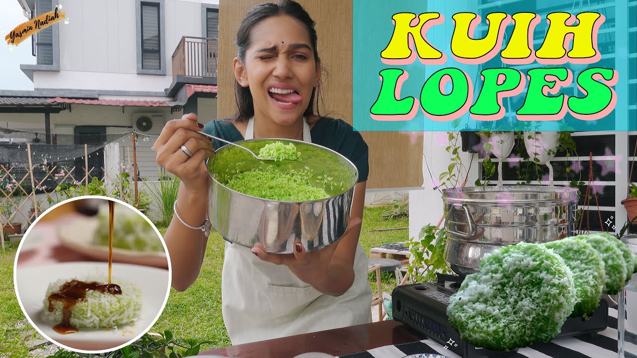 How to make the BEST Kuih Lopes | Malaysia's BEST dessert ever! Yasmin ...