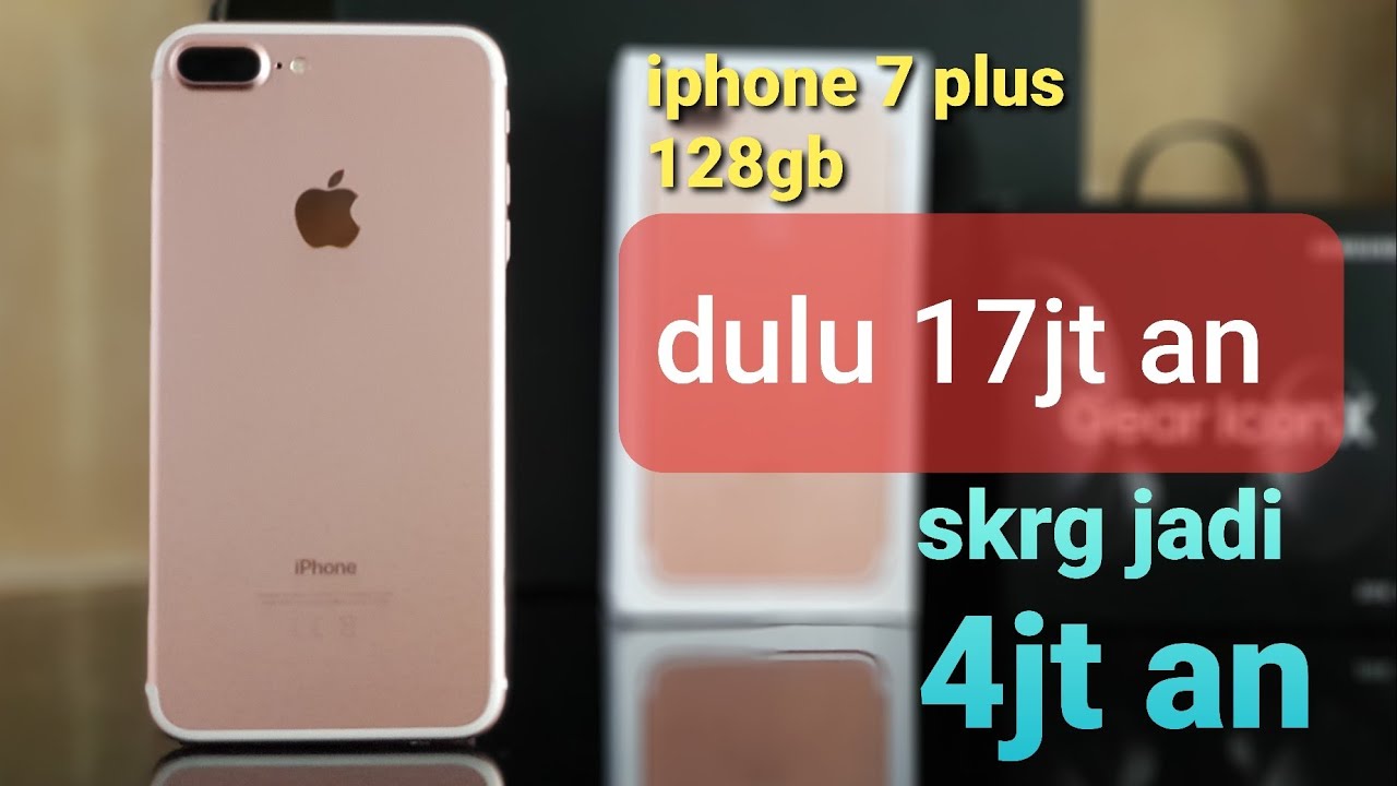 Unboxing Iphone 7 plus di tahun 2020 - YouTube
