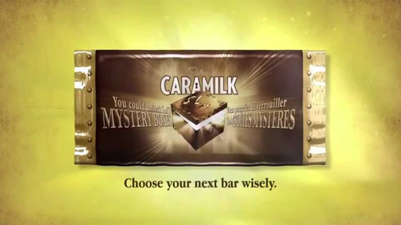 The First Caramilk Mystery Box Unlocked - YouTube