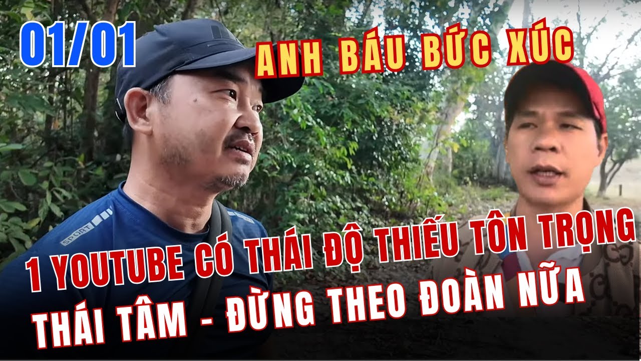 A Báu bức xúc với 1 Youtube Ngày đầu tiên trên đất Thái Lan, Thái Tâm ...