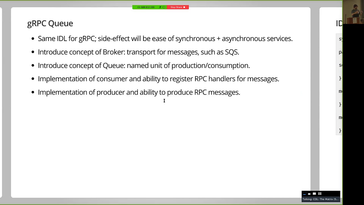 Peter P. Gengler - gRPC Queue - Gophercon Meetup 2018 - YouTube