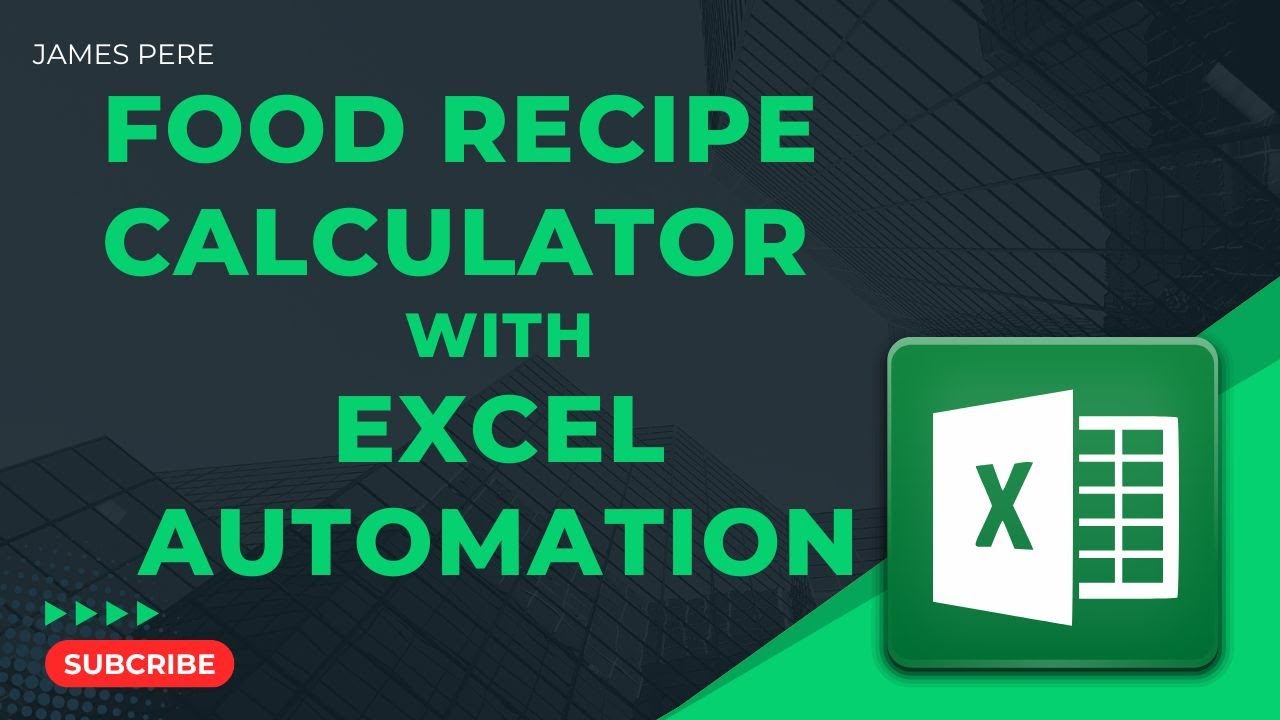 How to Calculate Food Cost in Excel | Restaurant Recipe Costing (2025 ...