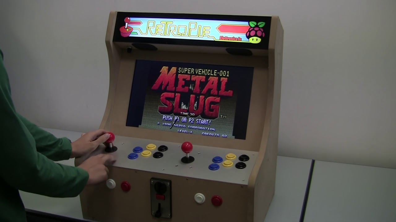 Buiding a retro 80's 90's arcade coin op machine with RetroPie and ...