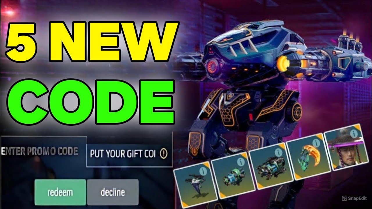 *NEWEST* WAR ROBOTS GIFT CODES MARCH 2025💫 WAR ROBOTS CODE - YouTube
