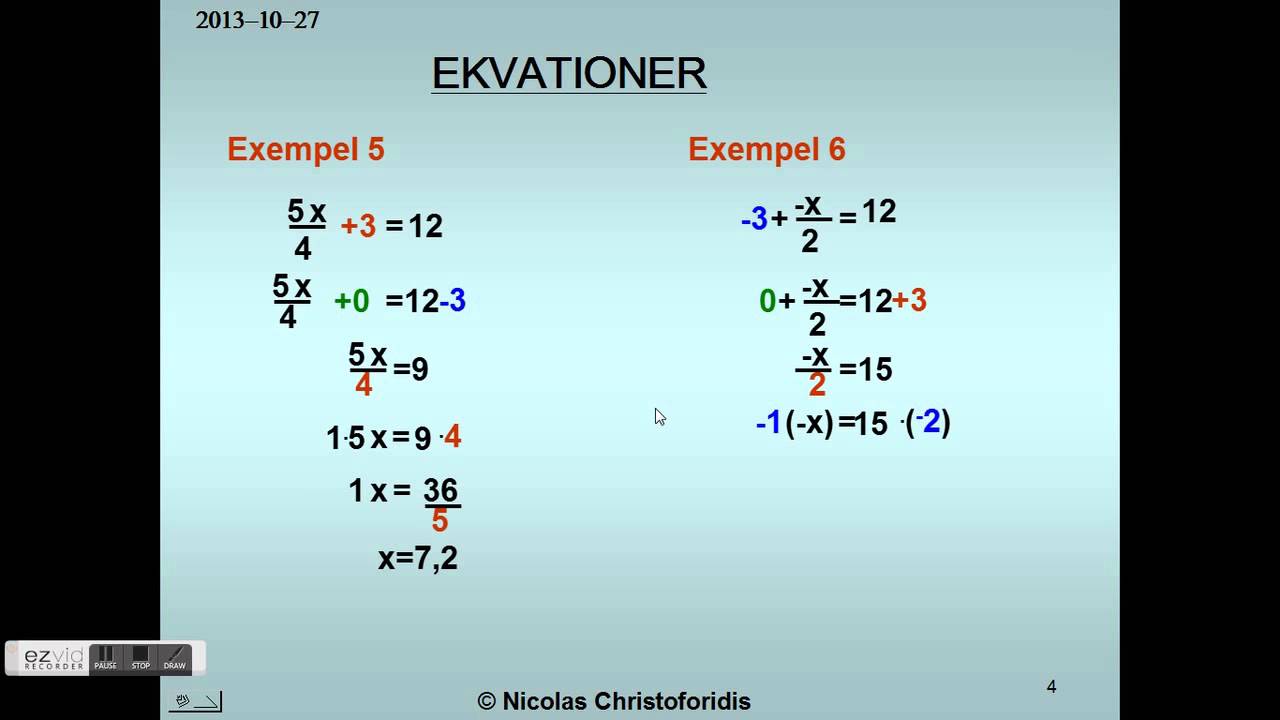 ekvationer.ppt - YouTube