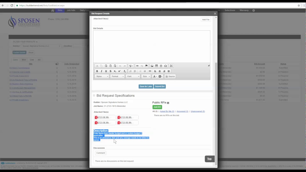 How to Submit a Bid - Video 1 of 3 - YouTube