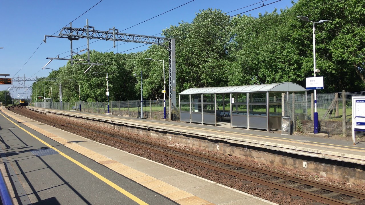 ScotRail HST Passing Croy - YouTube
