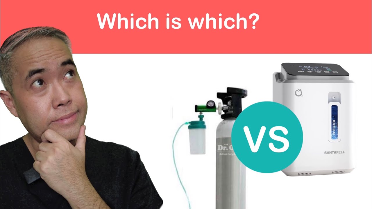 Which is better? Oxygen cylinder or oxygen concentrator? - YouTube