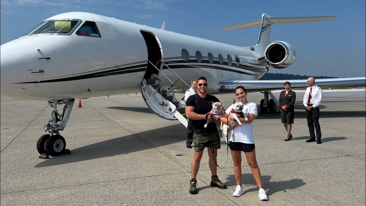 Chartering a $10,000,000 Private Jet for our Family Vacation!!! *Was it ...