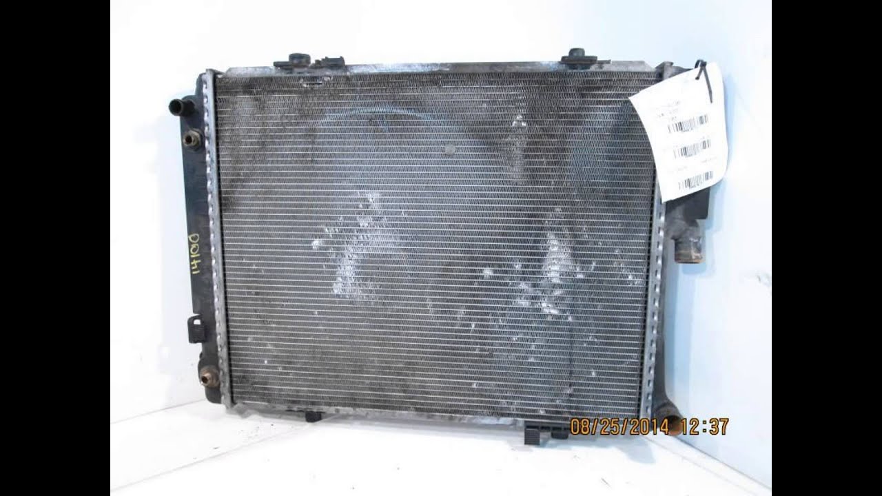 1990 Mercedes 190E Radiator AT 2.6L 201TYPE - mbiparts.com Used OEM ...
