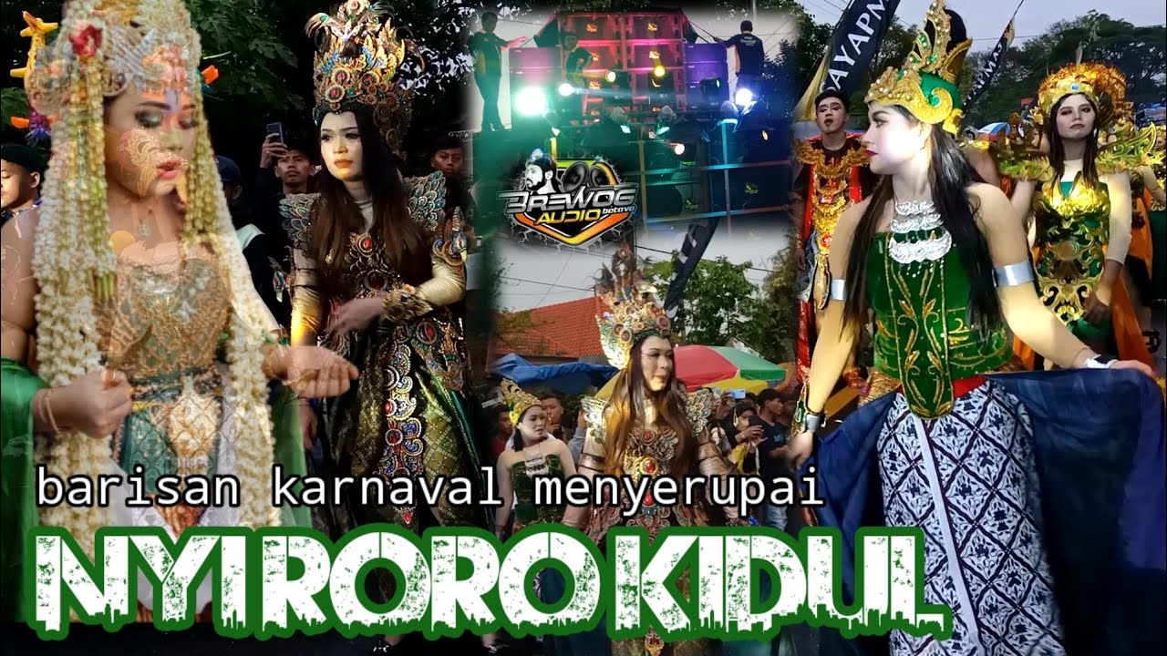 Nyi Roro kidul datang di karnaval pesona Gondanglegi 2022. - YouTube