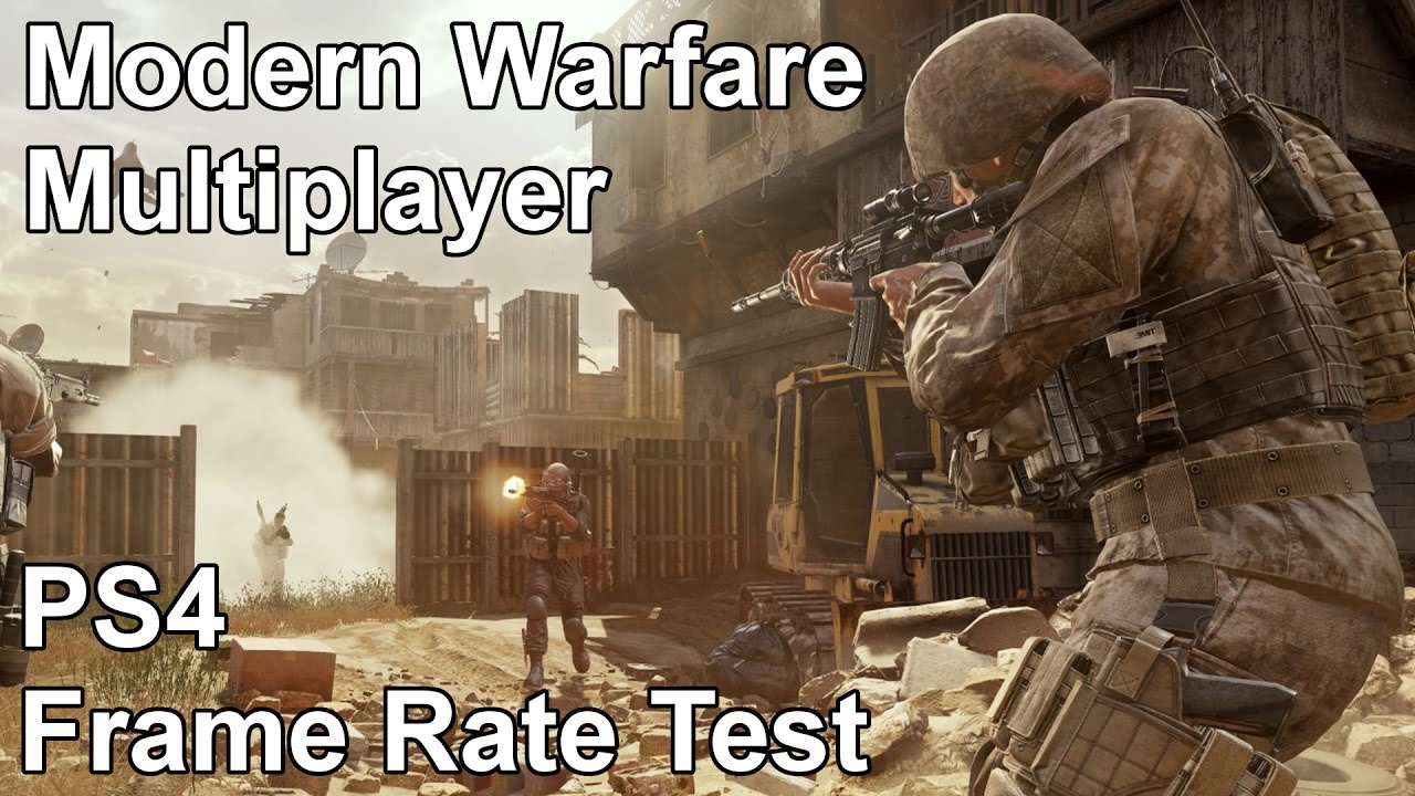 Call of Duty Modern Warfare Remastered Multiplayer PS4 Frame Rate Test ...