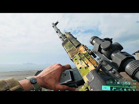 This BF3 LMG Weapon is UNSTOPPABLE... BATTLEFIELD 2042 - YouTube