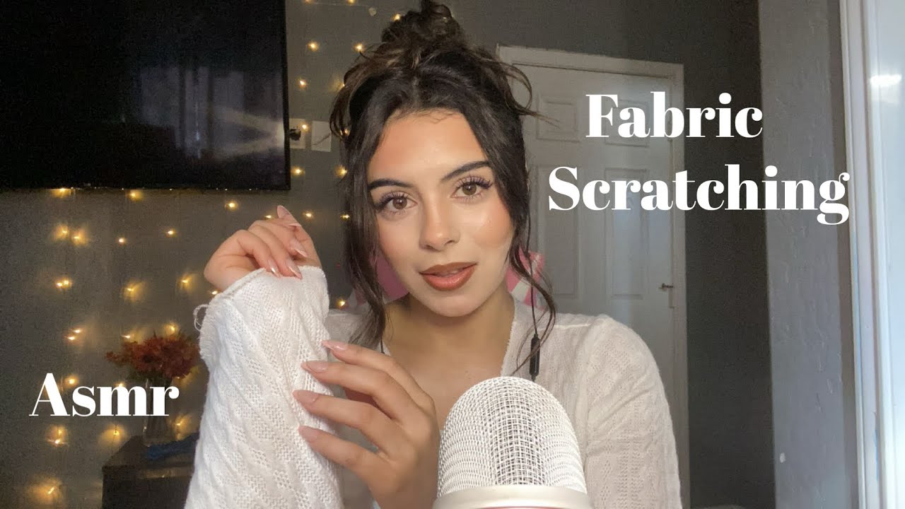 Asmr~ Tingly Fabric Scratching sounds to help you sleep💤 - YouTube