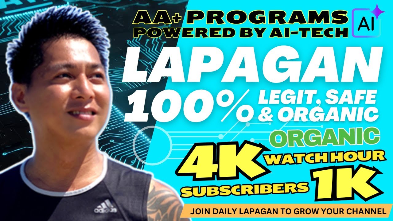 LAPAGAN 09: 100% LEGIT SAFE ORGANIC SSP+ PROGRAMS POWERED BY AI TECH ...