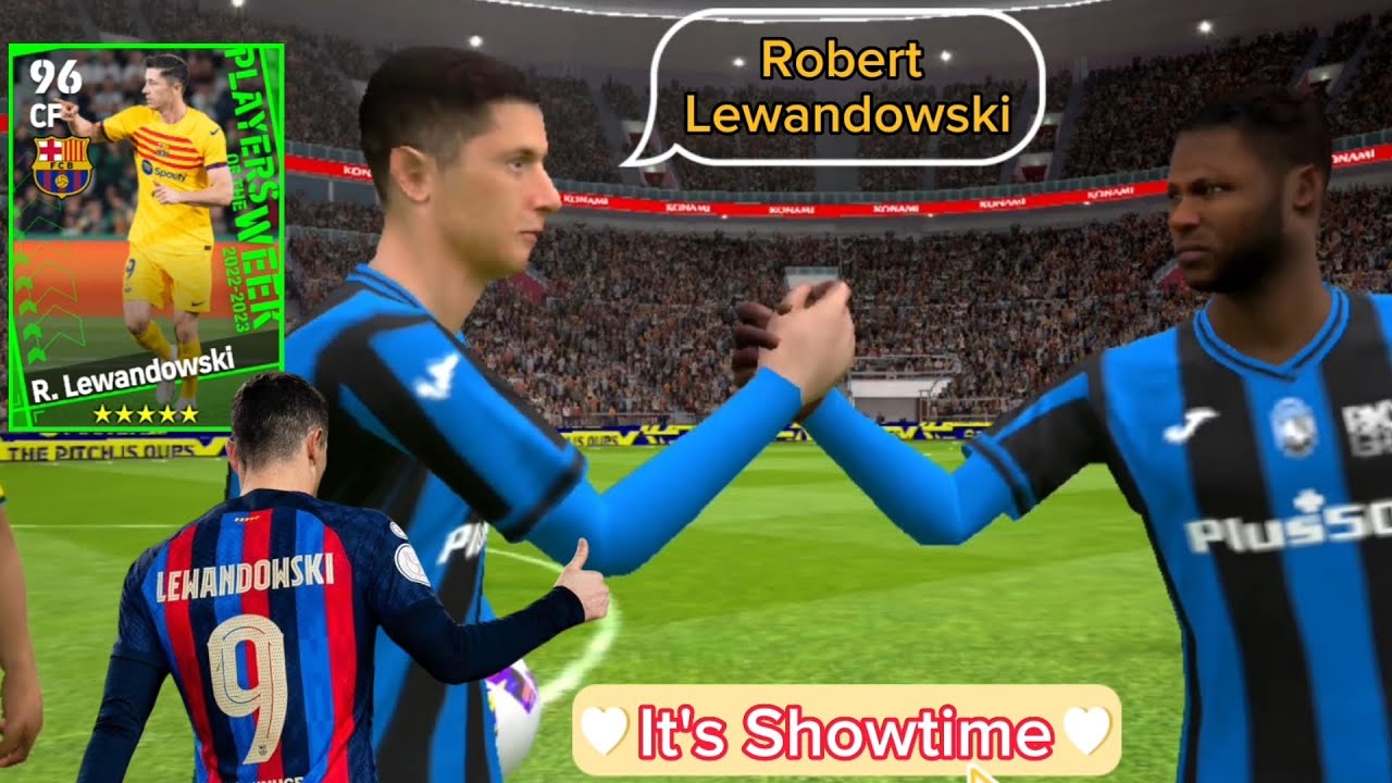Robert Lewandowski 9 It's Showtime Skills eFootball - YouTube
