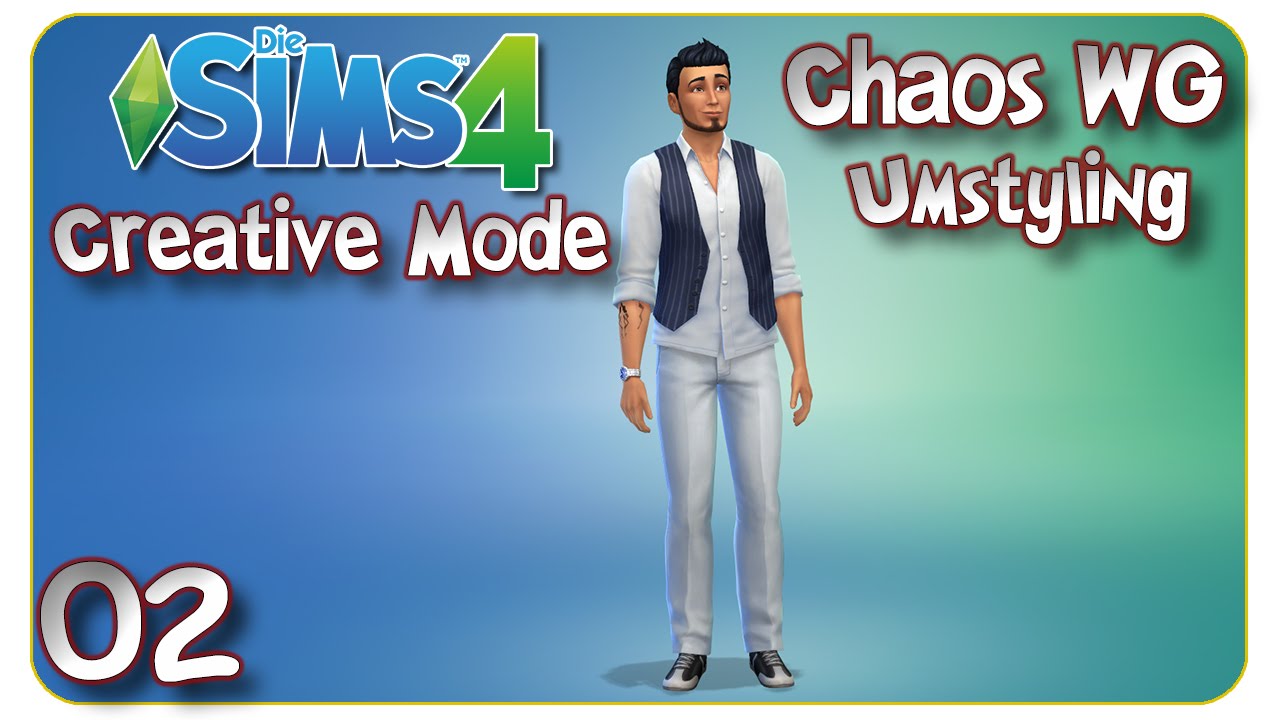 Die Sims 4 Creative Mode: Umstyling der Chaos WG #02 David macht sich ...