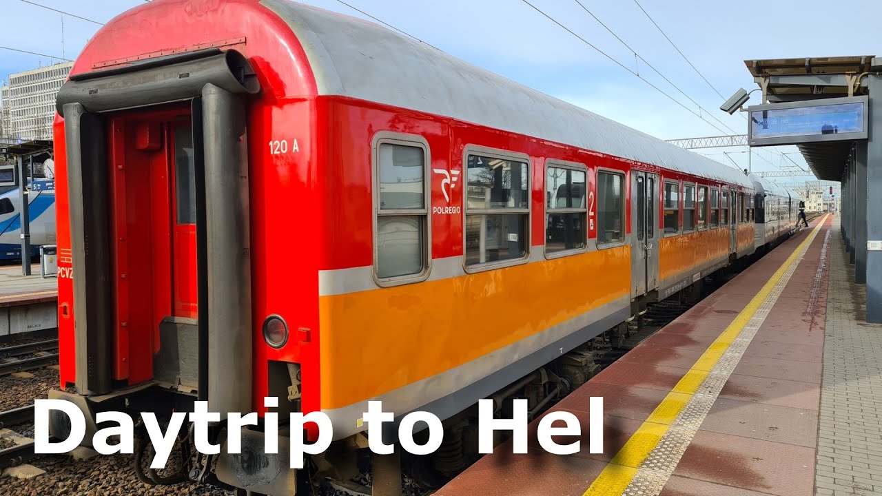 Train Polregio from Gdańsk to Hel, The most beautiful place in Poland ...