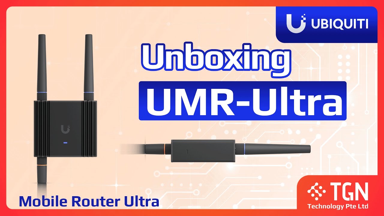 Unboxing Ubiquiti UMR-Ultra Mobile Router Ultra #router #networking # ...