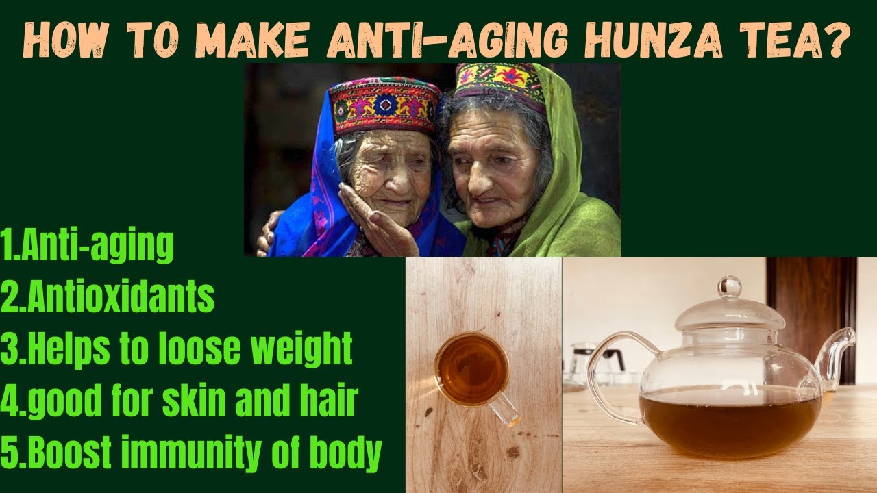 How to make hunza tea ? hunza tea benefits| recipe for hunza tea - YouTube