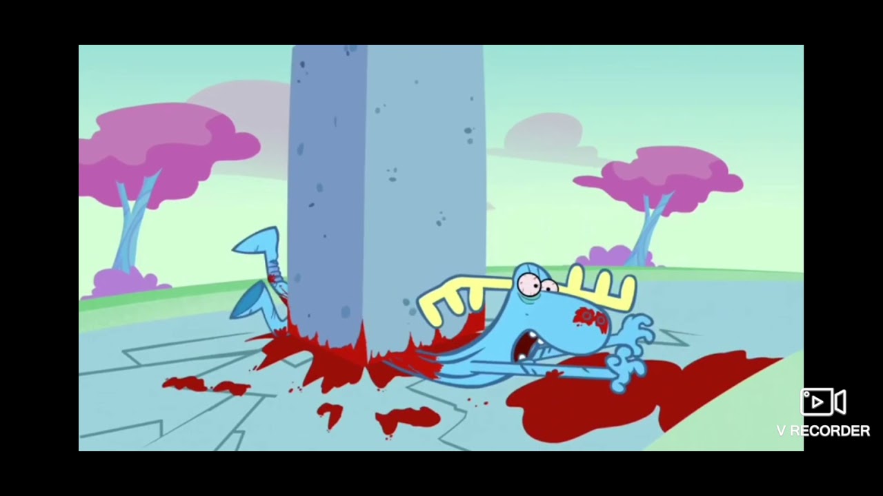 Lumpy's death in concrete solution buts it's only his voice - YouTube