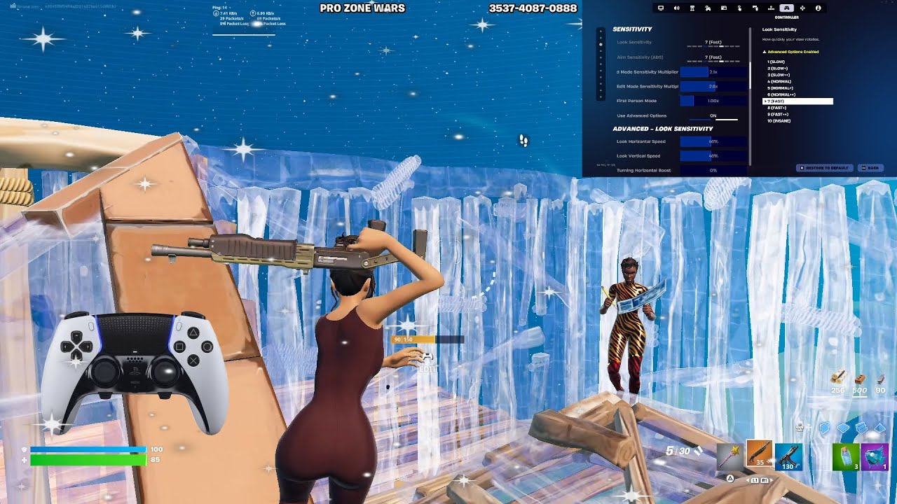 *NEW* BEST Controller Settings For Fortnite Chapter 7 (PS5/XBOX/PS4/PC ...