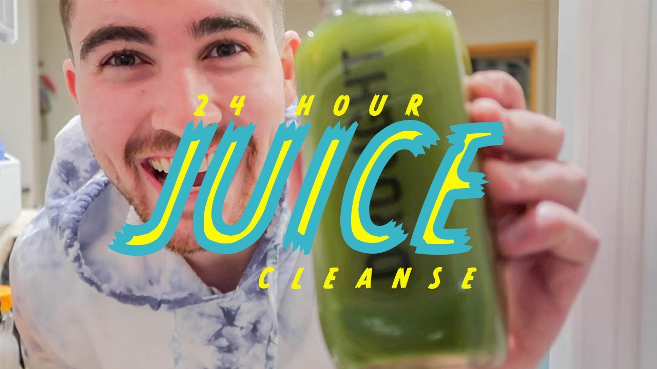 I did a Juice Cleanse for 24 hours.. - YouTube