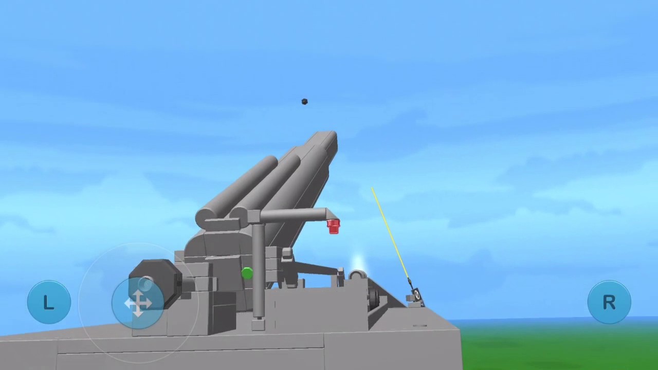 P.1500 tank firing cycle - YouTube